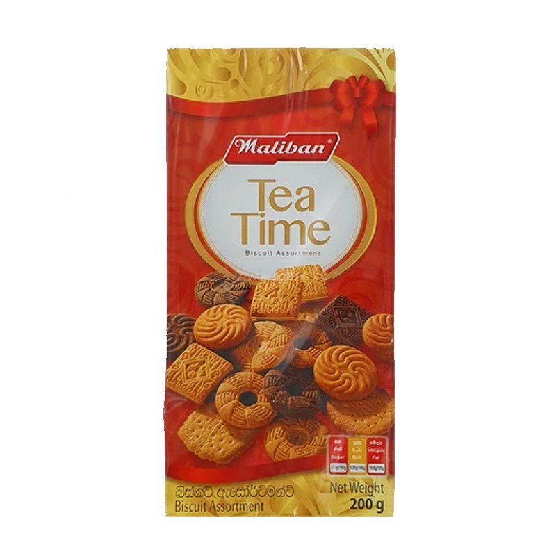 Maliban Tea Time Assortment Biscuit 200g - Catchme.lk