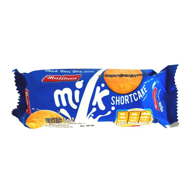 Maliban Milk Short Cake Biscuit 85g - Catchme.lk