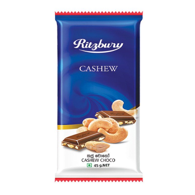Ritzbury Cashew Milk Chocolate 45g - Catchme.lk