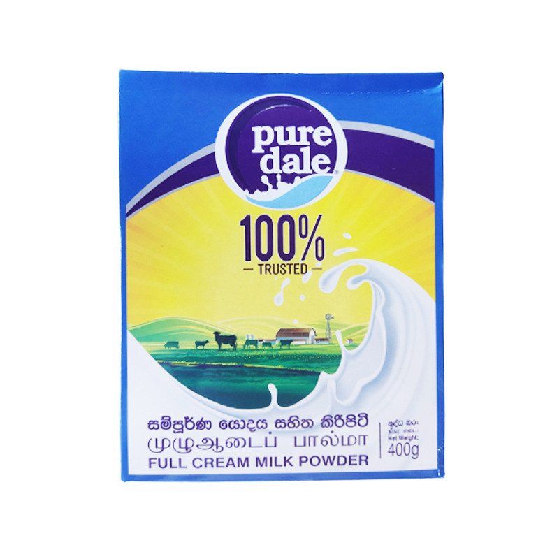 Pure Dale Full Cream Milk Powder 400g - Catchme.lk