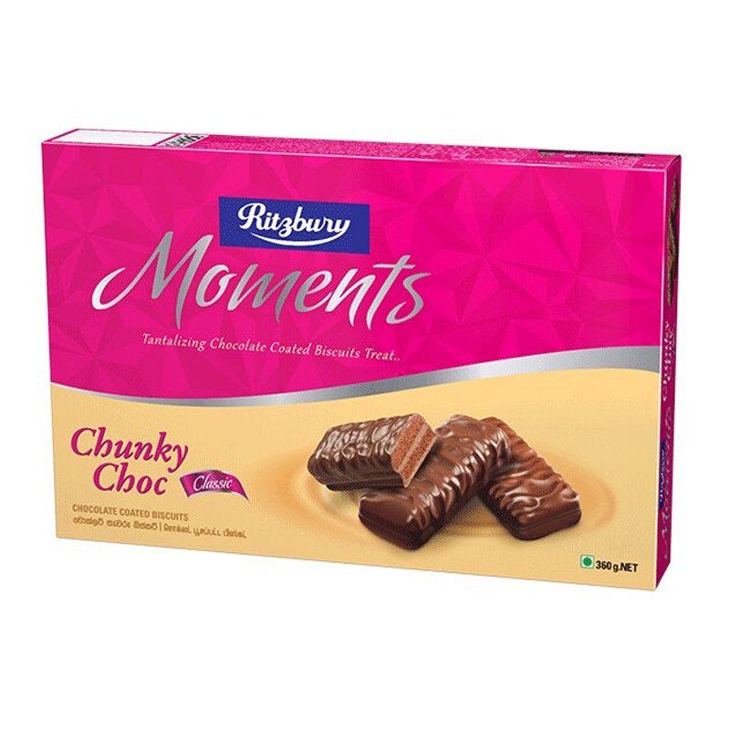 Ritzbury Moments Chunky Choc 360g - Gift Pack - Catchme.lk