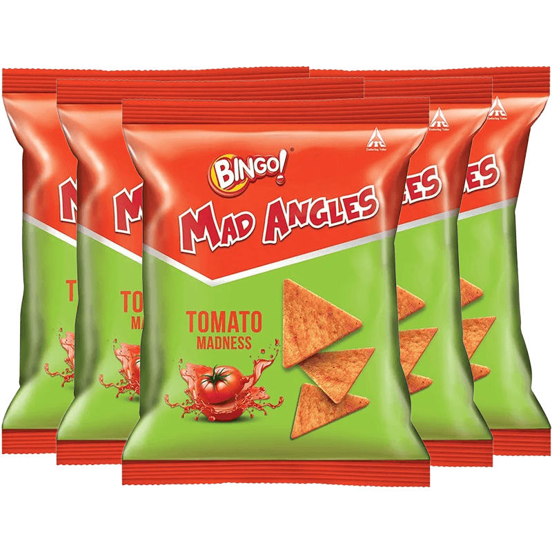 Bingo Mad Angles Tomato Madness 33g x5 - Catchme.lk