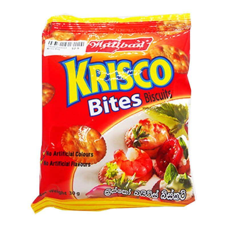 Maliban Krisco Bites Biscuits 30g - Catchme.lk