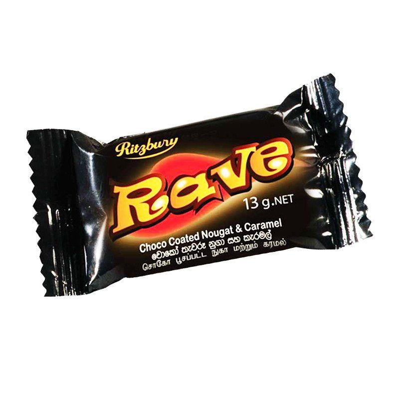 Ritzbury Rave Chocolate 13g - Catchme.lk