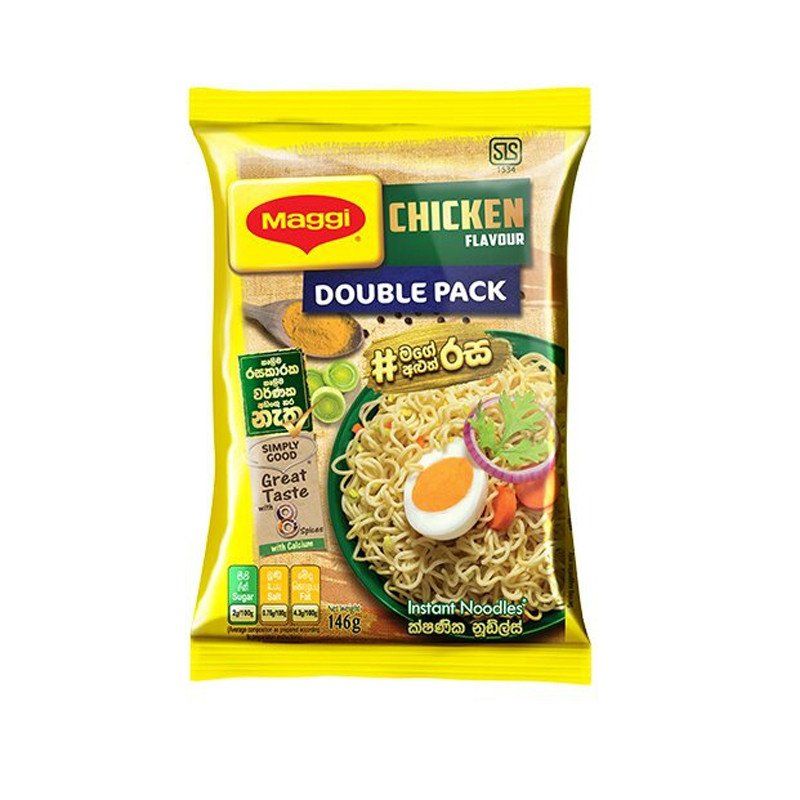Maggi chicken instant noodles double pack 146g - Catchme.lk